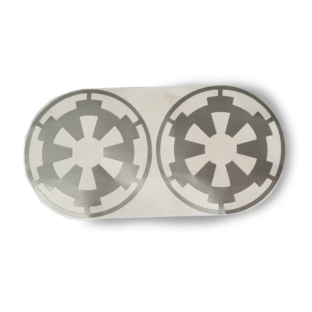 TIE Pilot Helmet Cog Stickers - Etsy