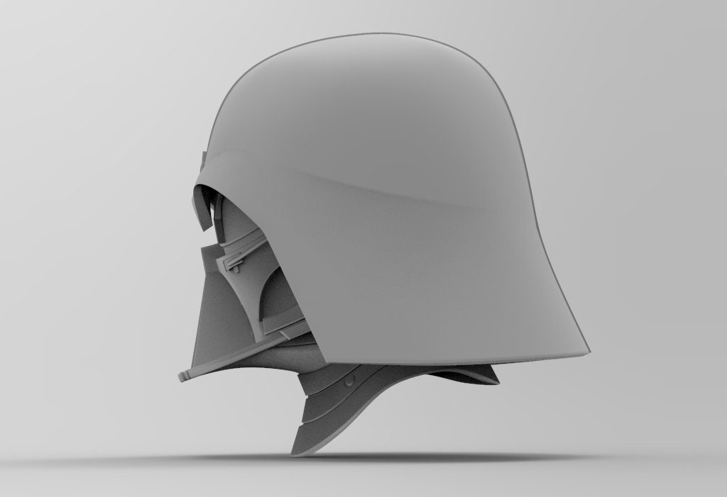 Star Wars Ralph Mcquarrie Darth Vader Helmet 3D Files - Etsy