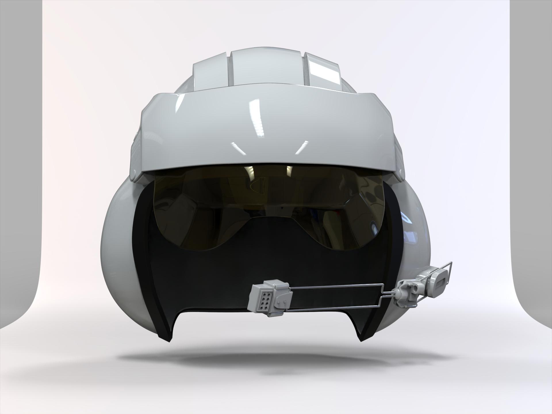 Star Wars U-wing Pilot Helmet 3D Print Files - Etsy