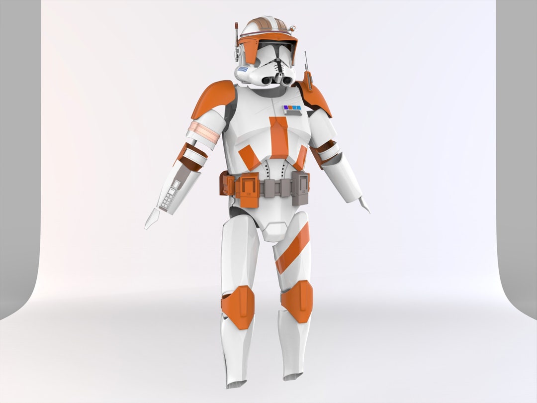 Star Wars Episode 3 Commander Cody Realistic Armour 3D Print Files - Etsy