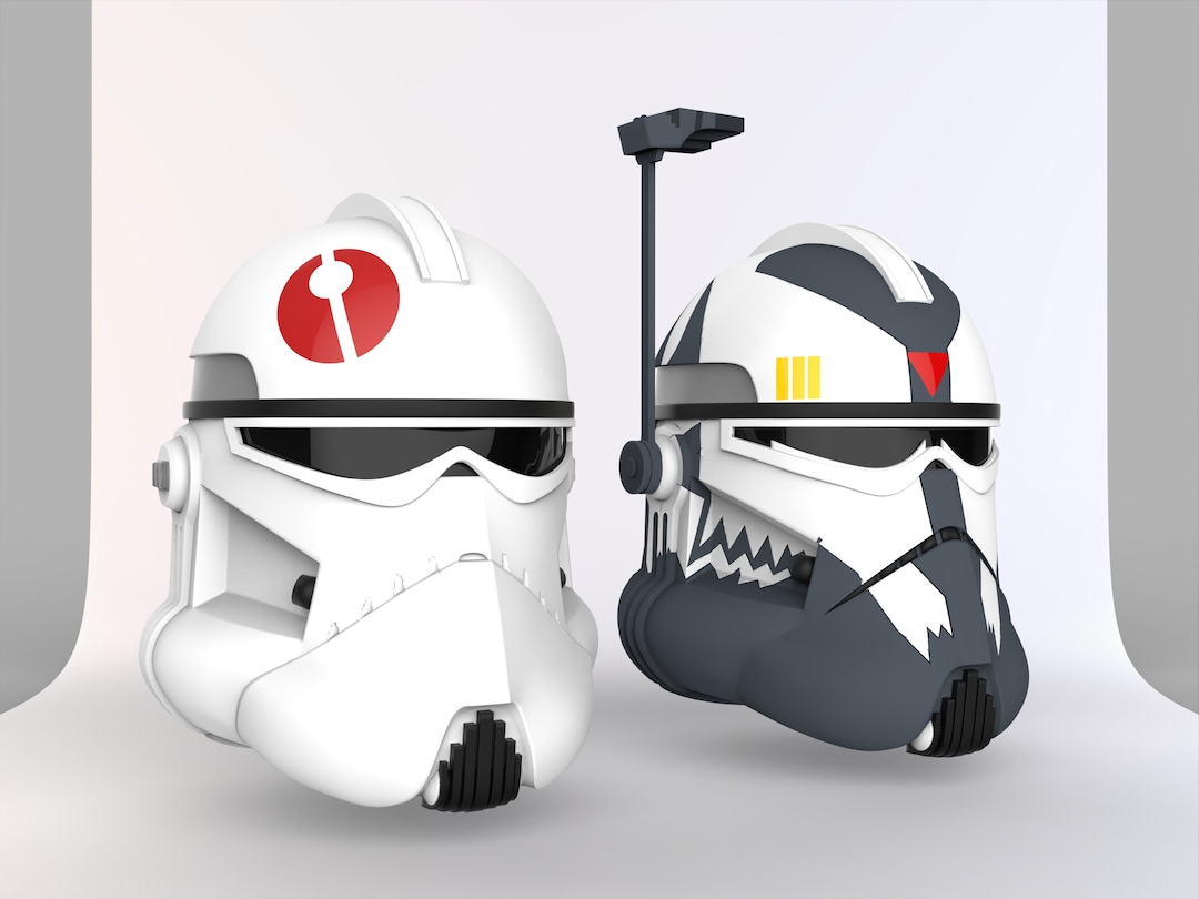 Star Wars Phase 2 BARC Commander Neyo/wolffe Helmet 3D Print Files - Etsy