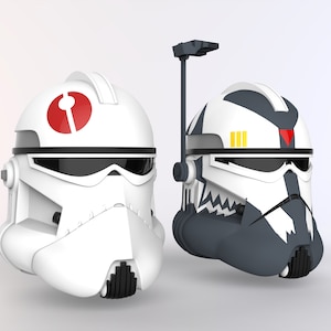 Star Wars Phase 2 BARC Commander Neyo/wolffe Helmet 3D Print Files - Etsy