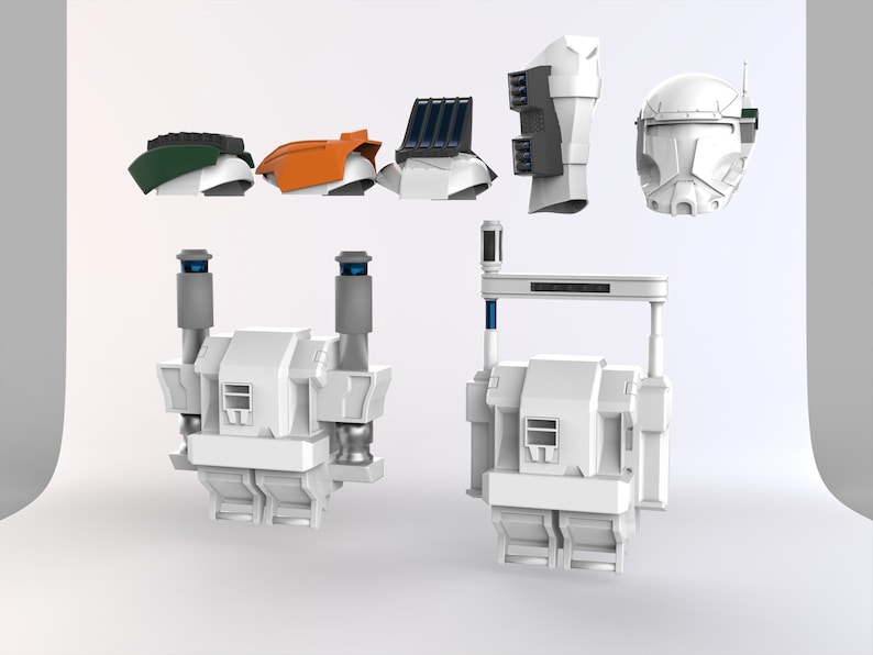 Star Wars Republic Commando DELTA SQUAD ACCESSORIES 3D Print Files - Etsy
