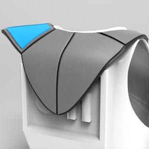 Star Wars Clone Wars Animated Clone Pauldron 3D Print Files - Etsy