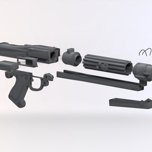 DC-15S Clone Blaster Rifle 3D Files - Etsy