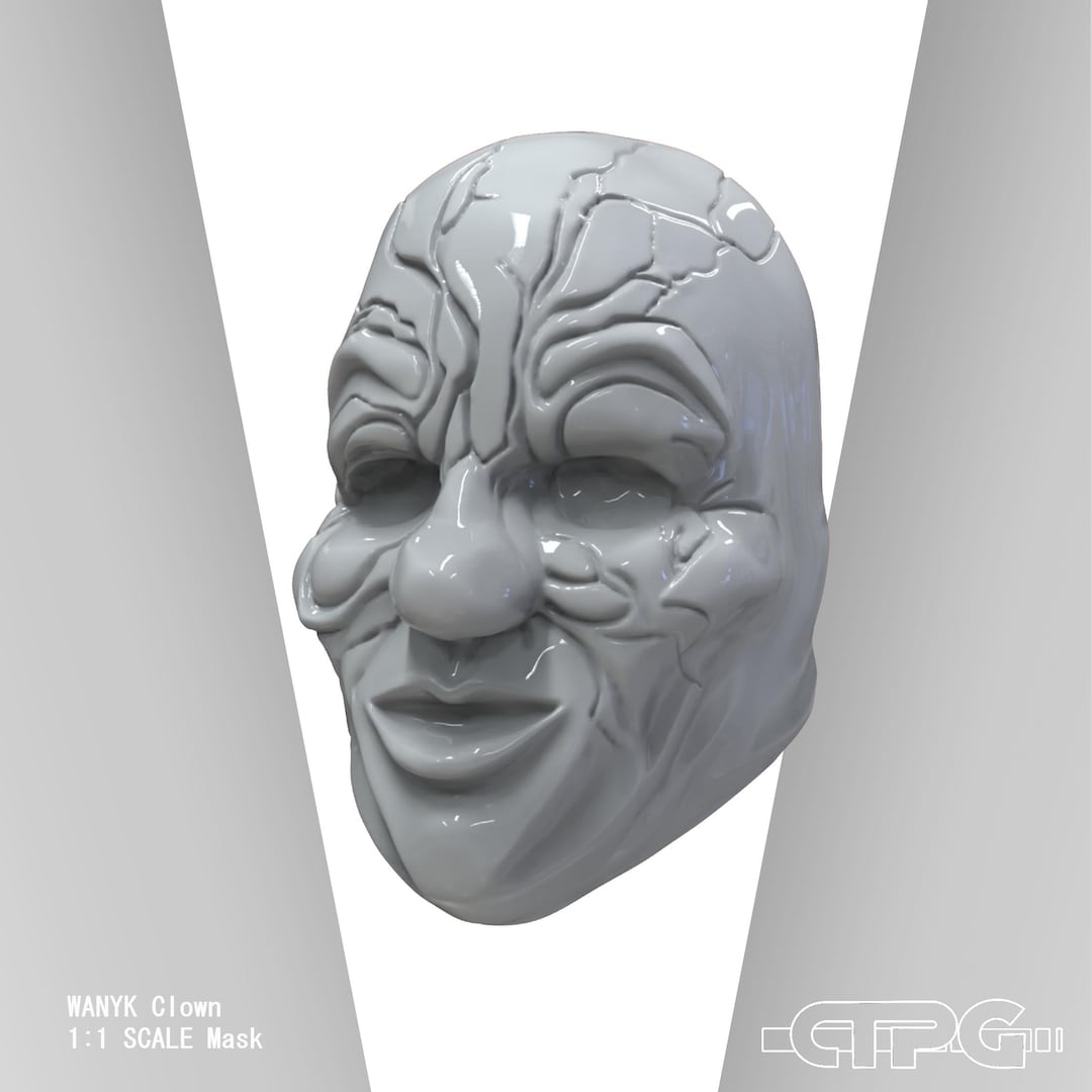 Slipknot Clown WANYK Mask Blank - Etsy