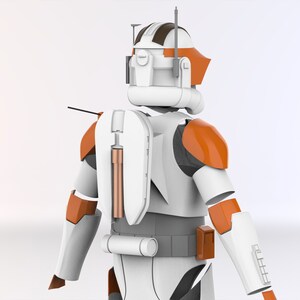 Star Wars Clone Wars Commander Cody Animated Armour 3D Print Files - Etsy