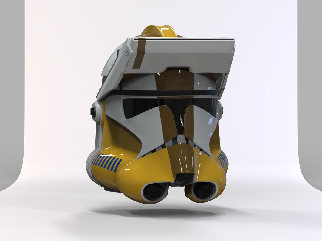 Star Wars Phase 2 Clone Trooper Commander Helmet 3D Print Files - Etsy