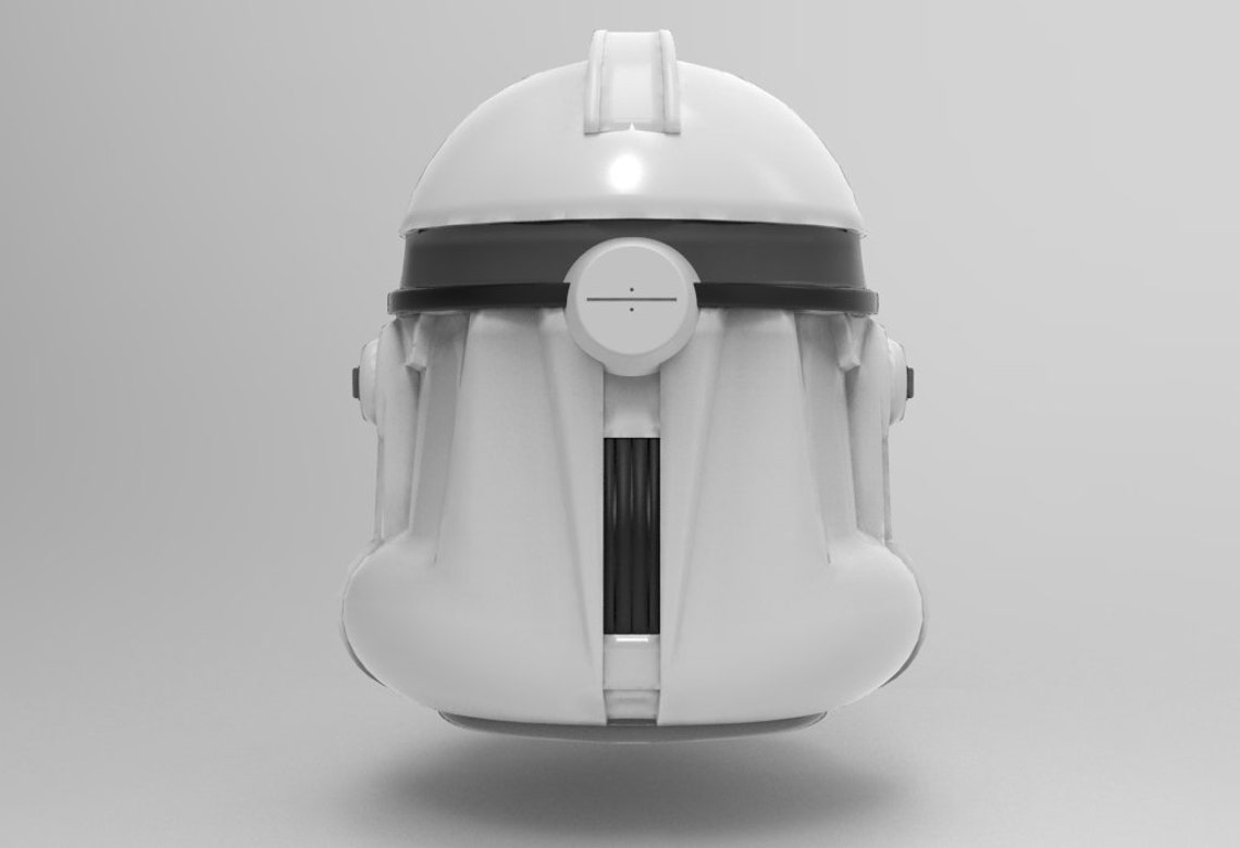 Star Wars Phase 2 Clone Trooper Helmet 3D Files | Etsy