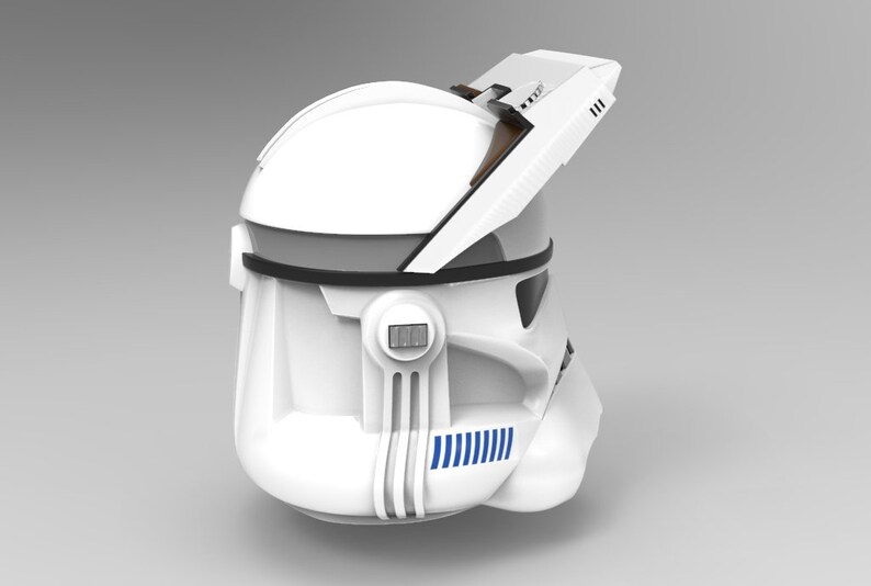 Star Wars Phase 2 Clone Trooper Helmet 3D Files FREE - Etsy