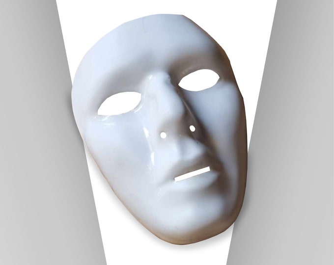 Cesar/caesar 1983 Blank Male Mask RECASTS - Kabuki Mask - Joey Mask ...