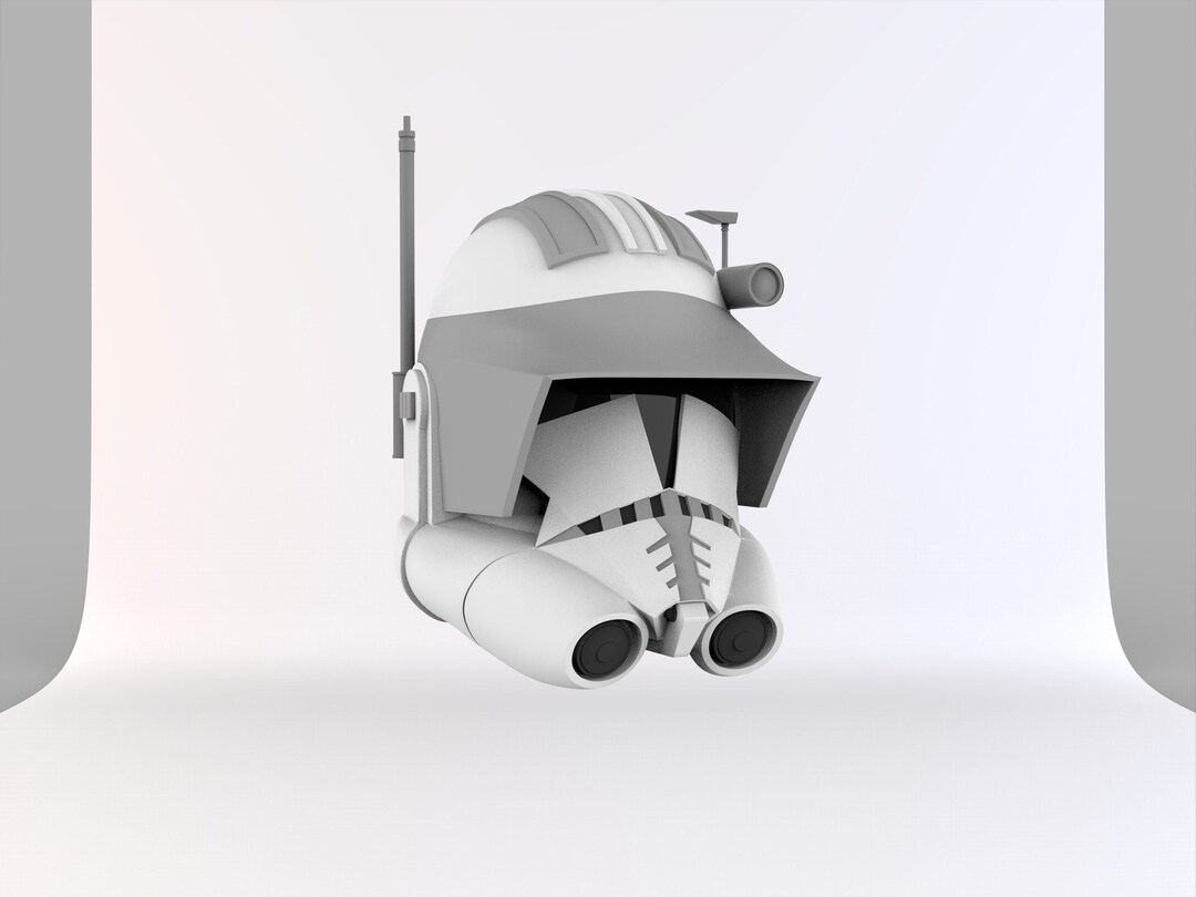 Star Wars Clone Wars Phase 2 Commander Helmet 3D Print Files - Etsy