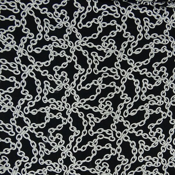 Chain Print Fabric - Etsy