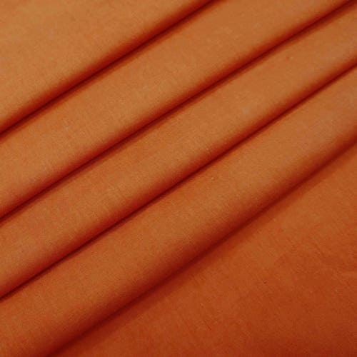 Rust Orange Dress Fabric Sewing Decor Home Accessories - Etsy