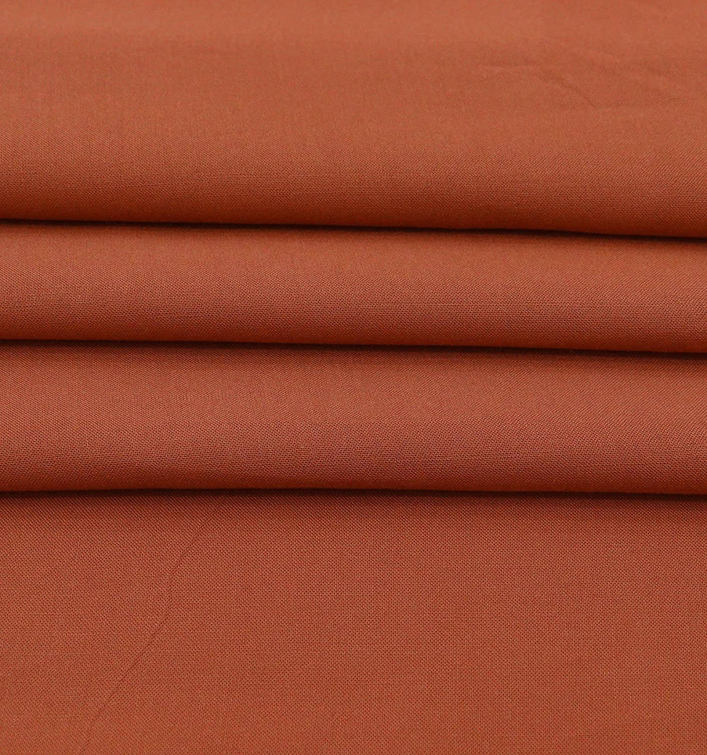 Rust Orange Dress Fabric Sewing Decor Home Accessories - Etsy