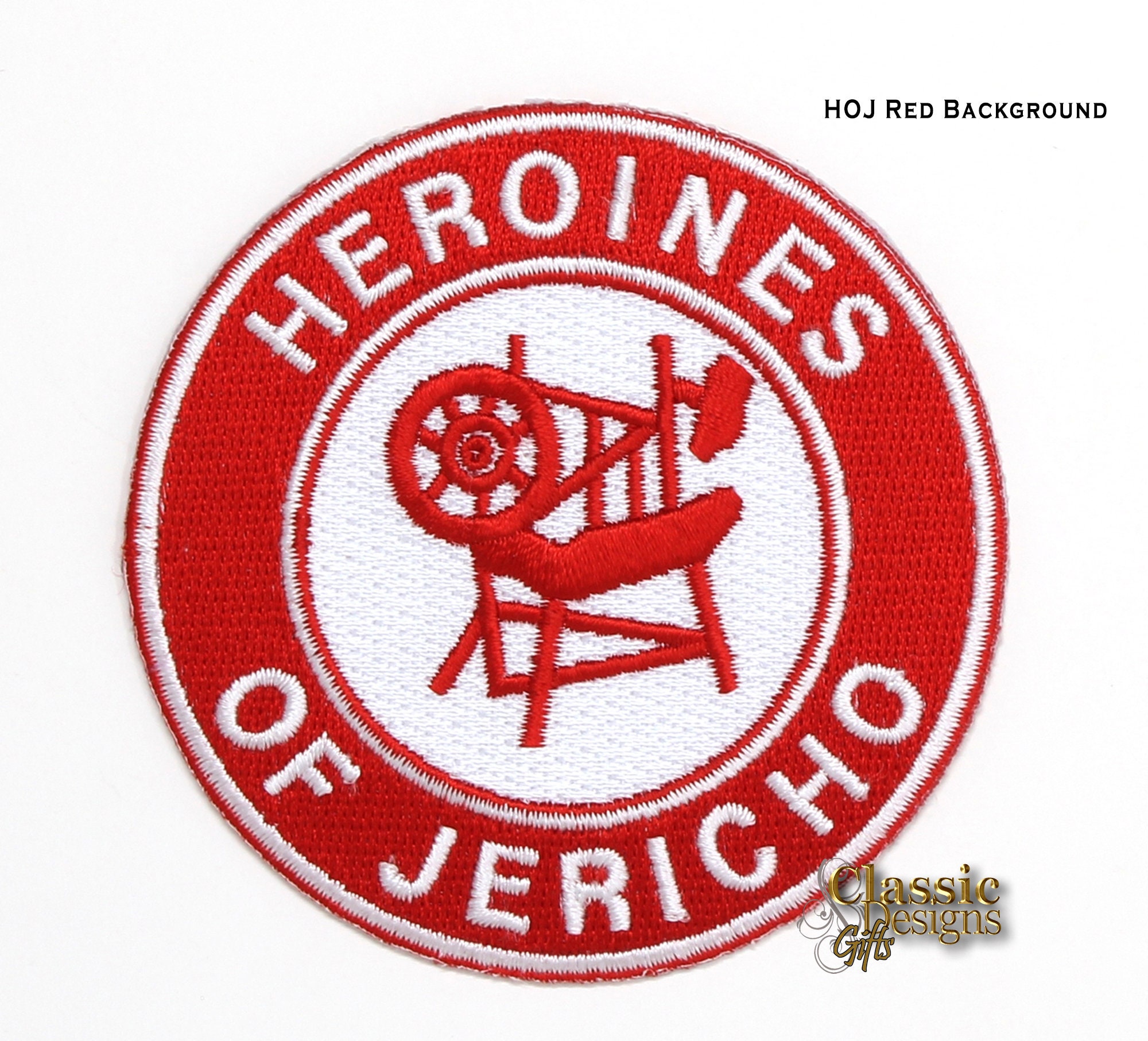 Heroines of Jericho Embroidery Iron On/sew on Patch HOJ | Etsy