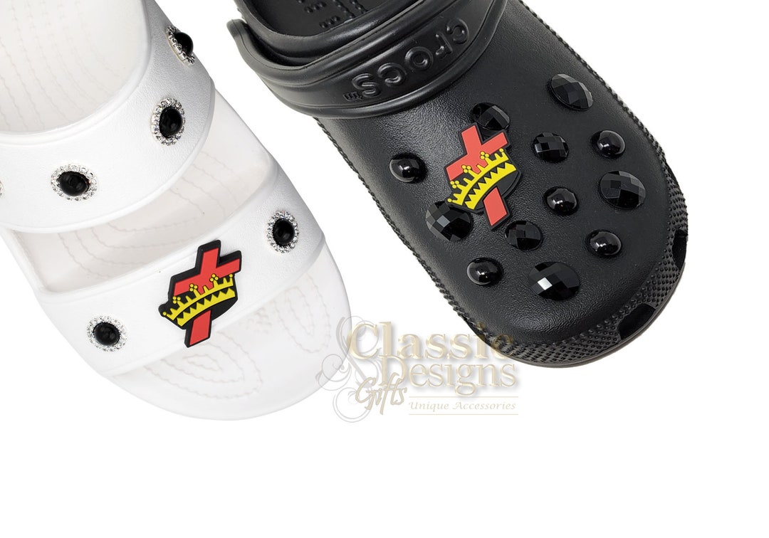 Cyrene Crusaders Shoe Charm: Masonic York Rite Bling & Pearl - Etsy