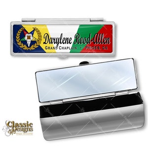 OES Gift Set: Personalized Coin Purse, Lipstick Case, Compact Mirror - Etsy