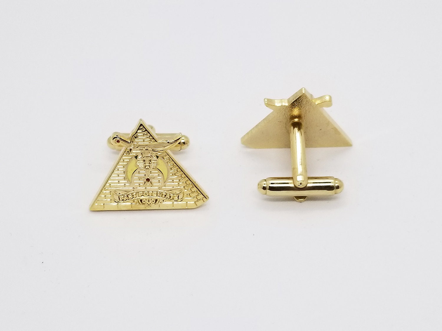 Masonic Shriner Past Potentate 3pc Tie Clip-Cufflinks-Lapel | Etsy