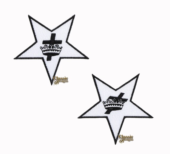 Lady Knights Templar Iron-on/sew-on Patch Supreme Grand Lodge - Etsy