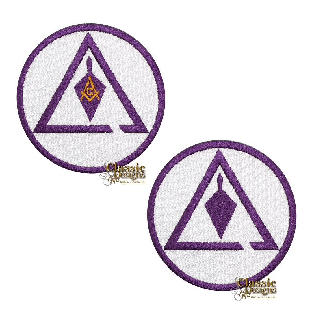 Council Royal & Select Masters Embroidery Iron On/sew on Patch, 3 ...