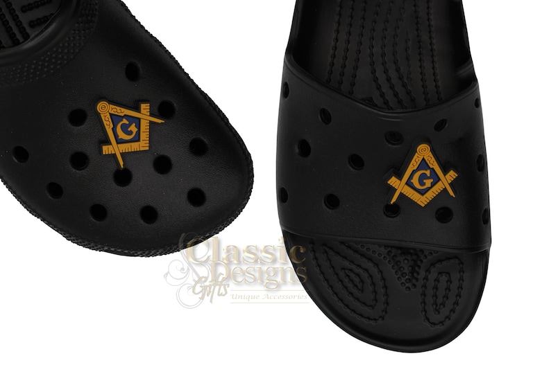 Masonic Shoe Charm: Freemason Square and Compass Symbol - Etsy