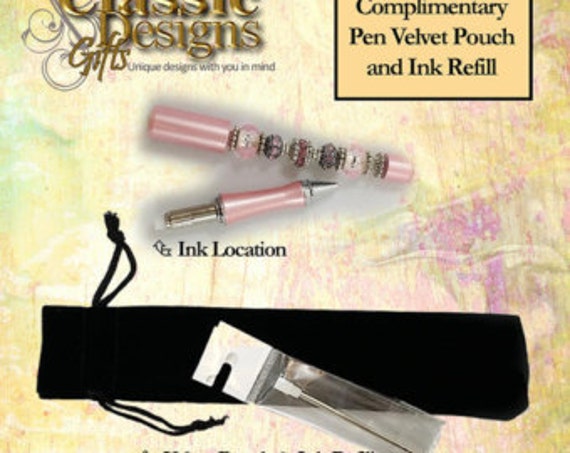 Pens Paper Ladies Women OES Order of Eastern Star Bling Writing Pen ...