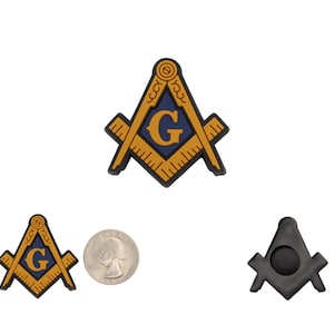 Masonic Shoe Charm: Freemason Square and Compass Symbol - Etsy