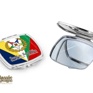 OES Gift Set: Personalized Coin Purse, Lipstick Case, Compact Mirror - Etsy