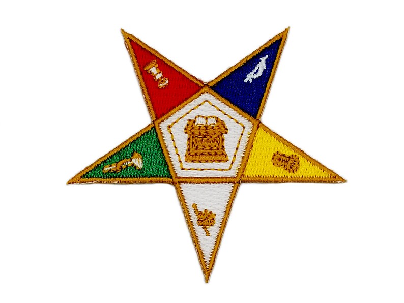 Masonic OES-Order of the Eastern Star Embroidery Iron On/Sew | Etsy