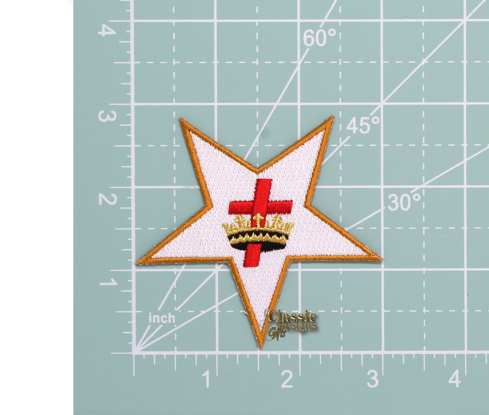 Lady Knights Templar Embroidered Patch: Iron-on Applique (3 Inch) - Etsy