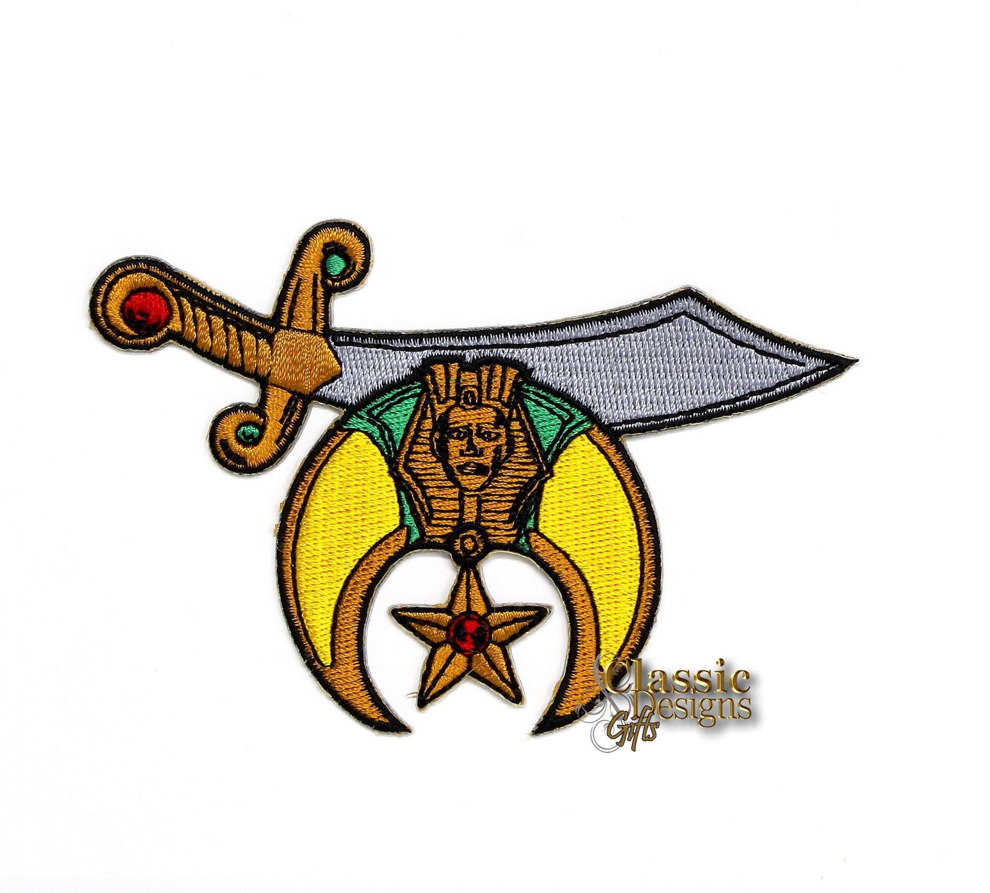 Shriner's Embroidery Iron-on/sew-on Patch 4 Masonic - Etsy Canada