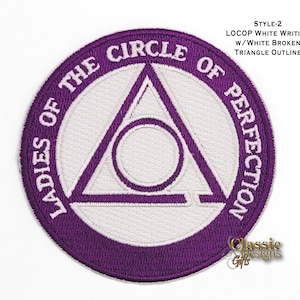 Locop-ladies of the Circle of Perfection Embroidery Iron On/sew on ...