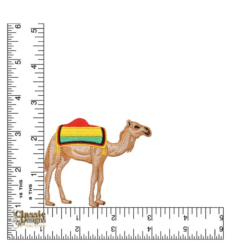 Camel Embroidered Patch: Shriners Camel-clyde Iron-on Applique (3 Inch ...