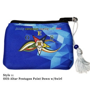Masonic Order of the Eastern Star-oes Coin Purse - Two Sided ...