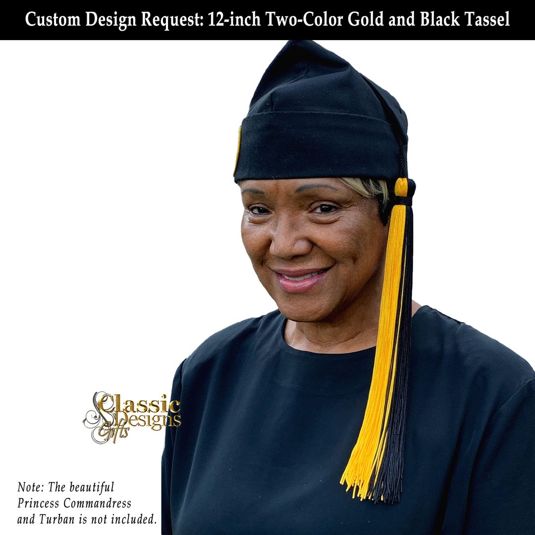 Order of Cyrene Crusaders 12-inch Two-color Presiding and Past Princess ...