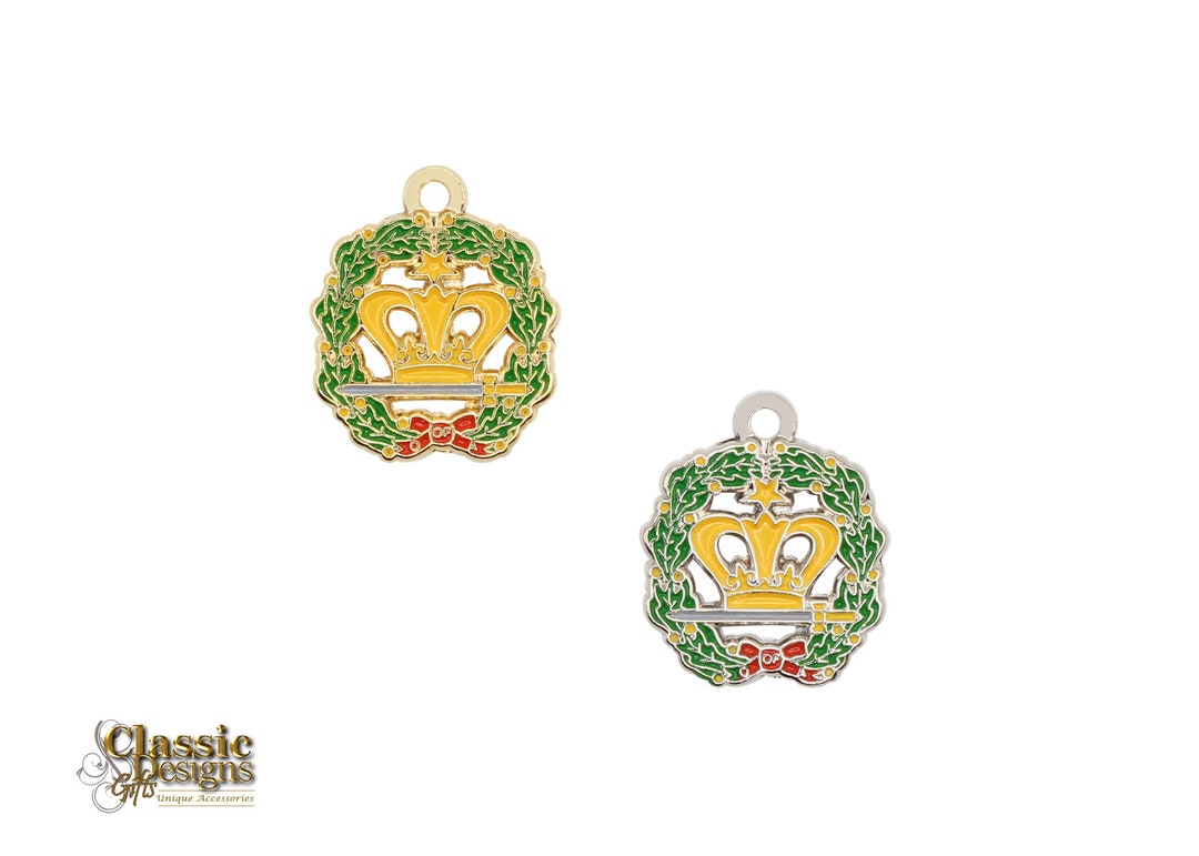 Order of the Amaranth Charms in Silver and Gold Tone - Amaranthine ...