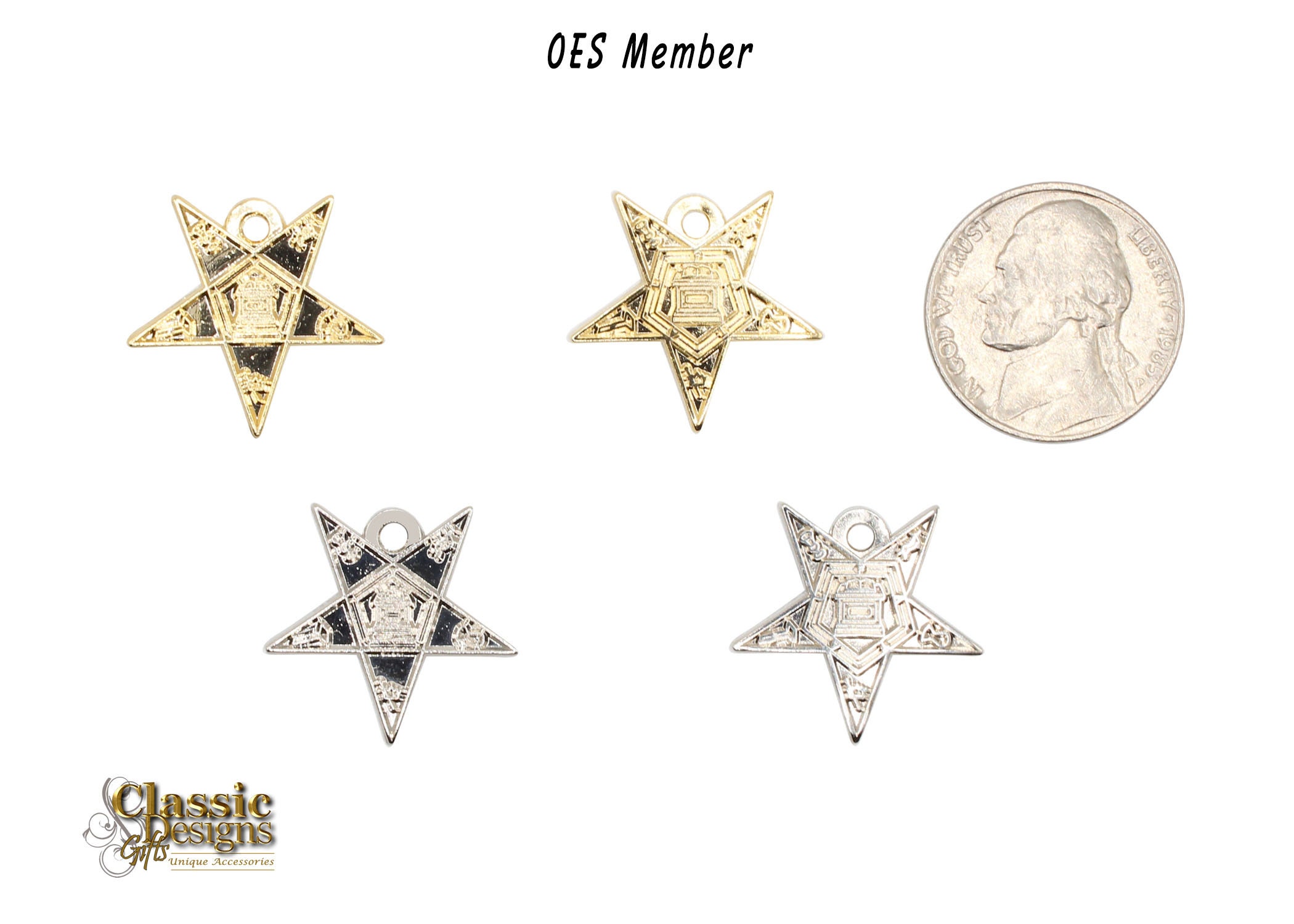 Order of the Eastern Star OES Member Charms OES in All - Etsy