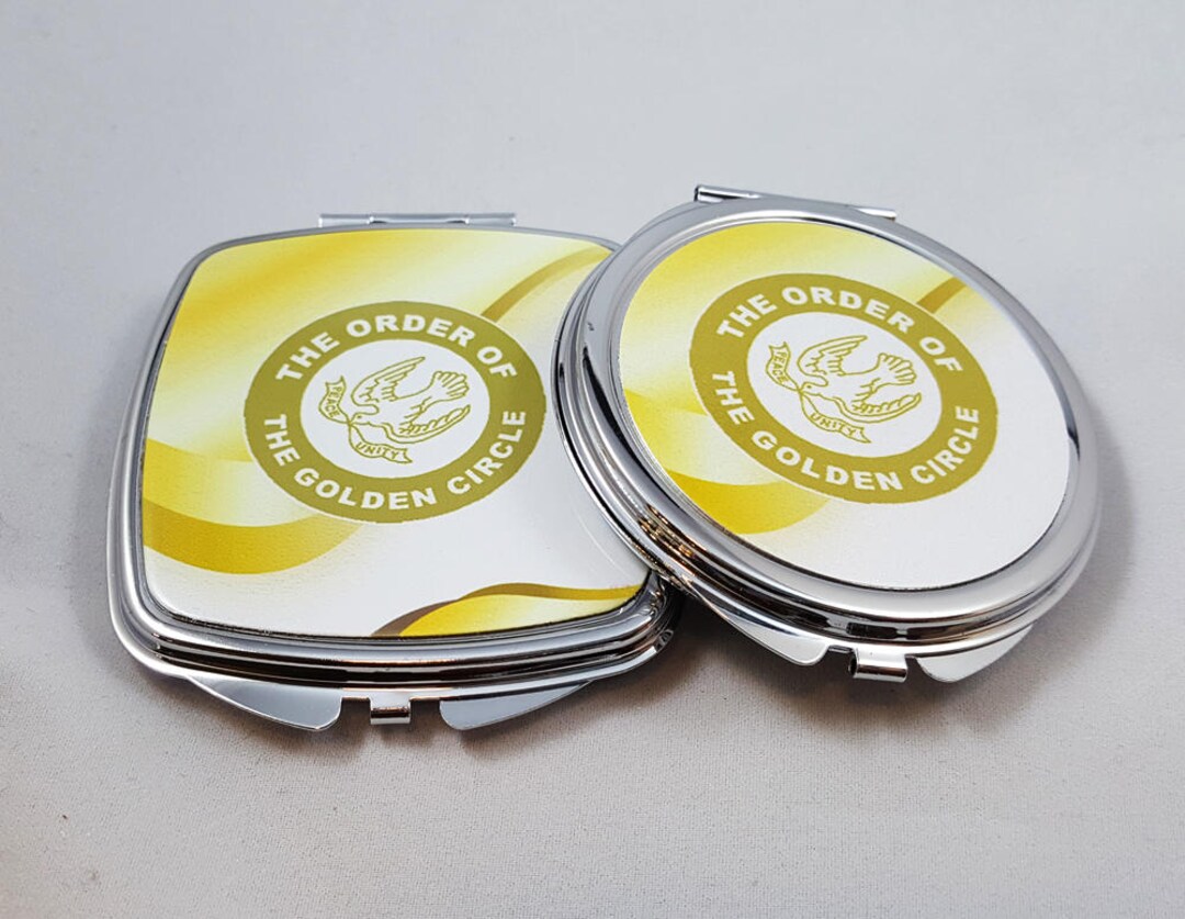 Order of the Golden Circle Compact Mirror: Personalized OES Gift - Etsy