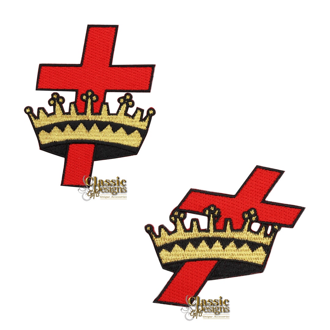 Order of the Cyrene Crusaders Embroidery Iron-on/sew-on Patch, Masonic ...