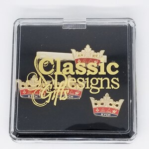 Masonic KYCH Gold-tone Tie Clip, Cufflinks & Lapel Pin Set - Etsy