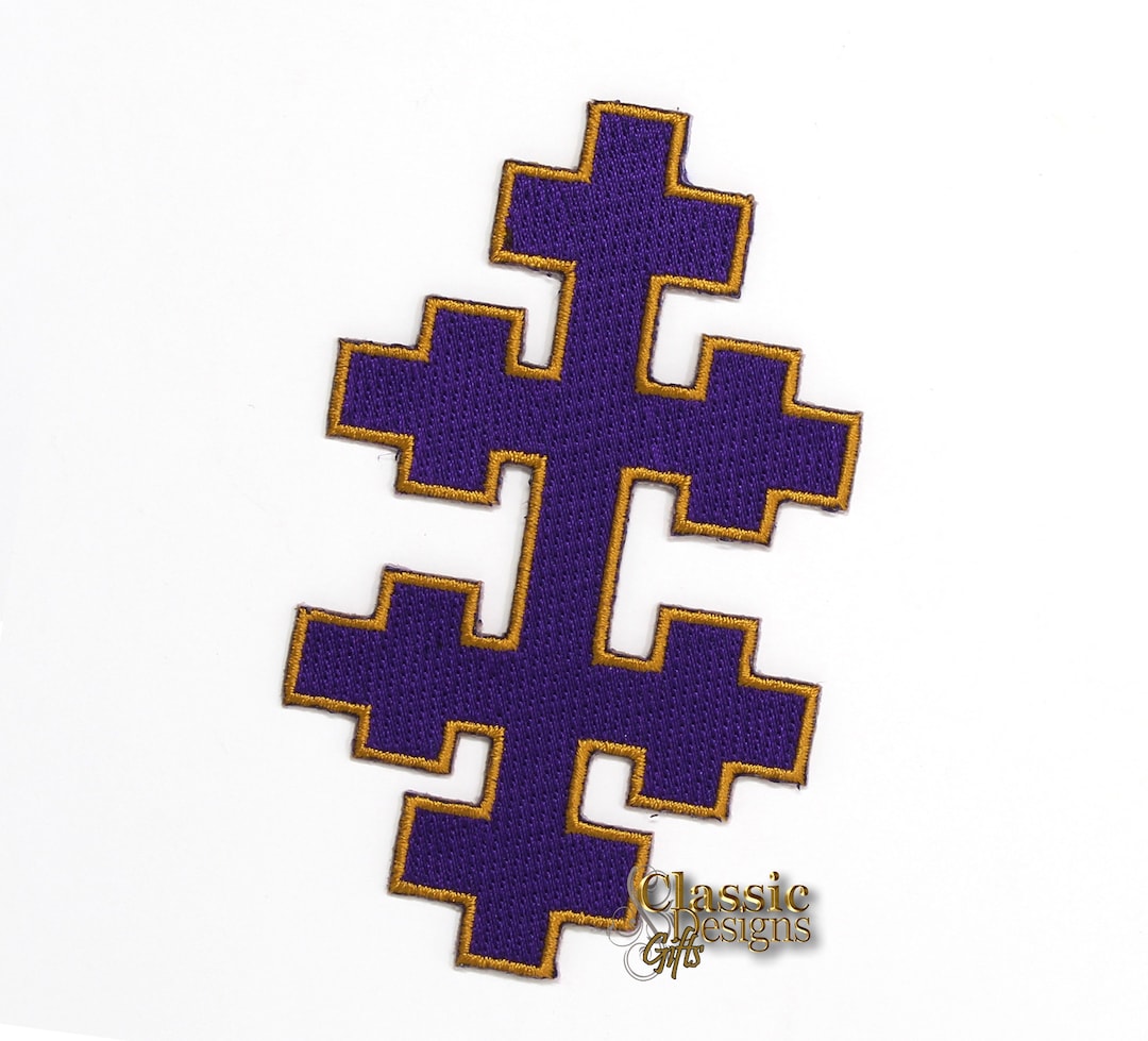 33rd Degree Salem Cross, 3" Embroidery Iron On/sew on Patches ...