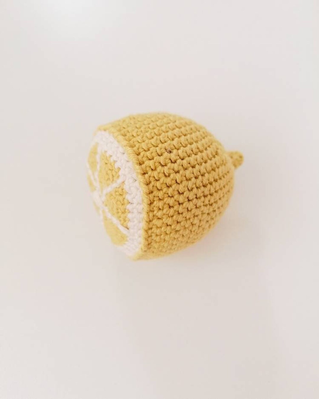 Half Lemon ,crochet Lemon,lemon Toy,fruit Toy, Lemon Food Toy,lemon ...