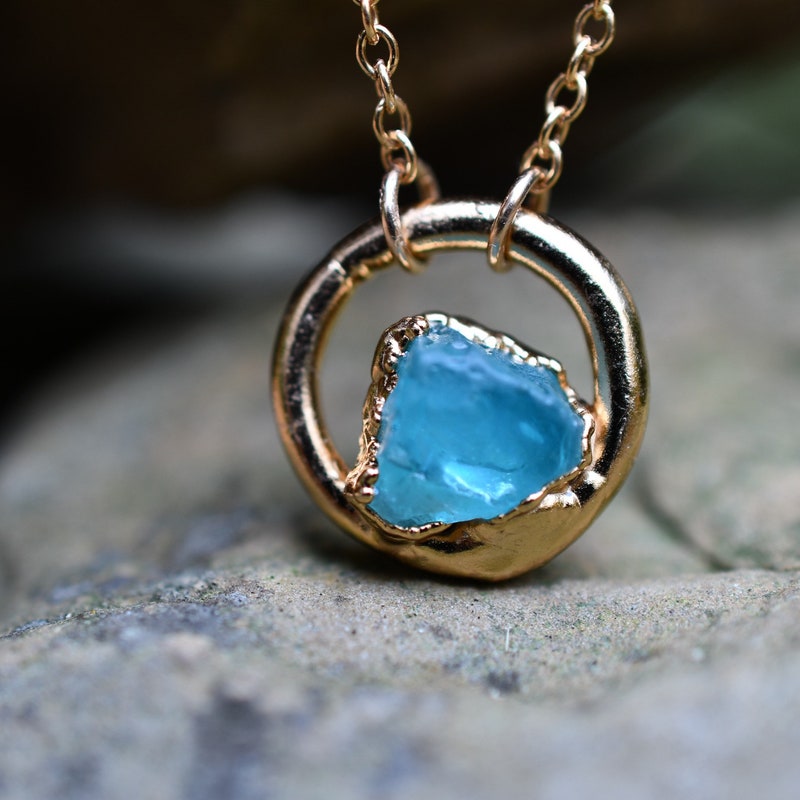 Stone Necklace - Etsy