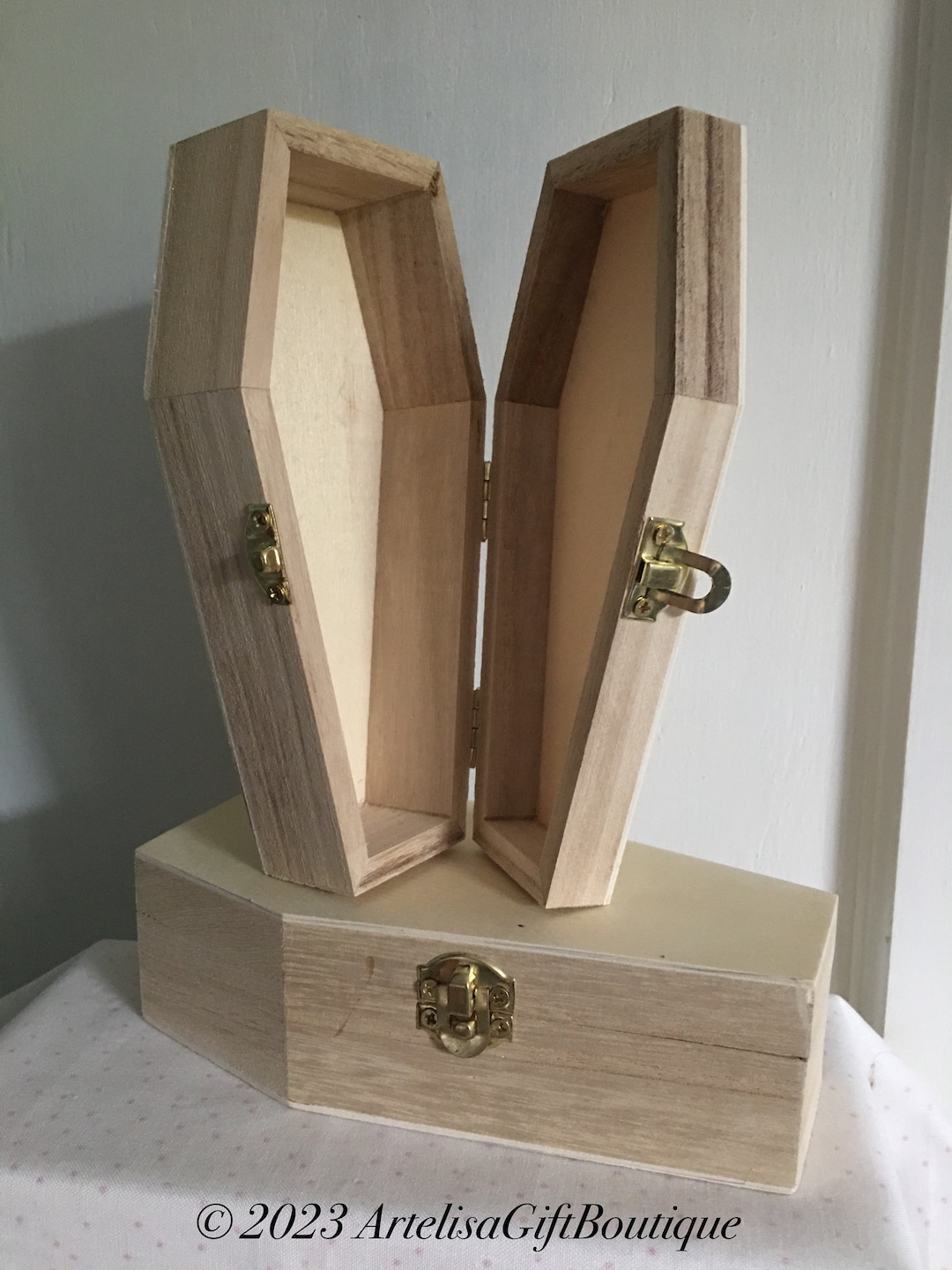 DIY Coffin Prop Cremation Casket Witch Pill Box Jewellery - Etsy