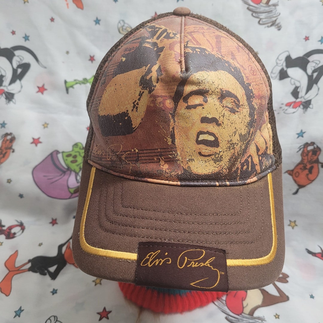Vintage Elvis Presley Trucker Hat Snapback - Etsy