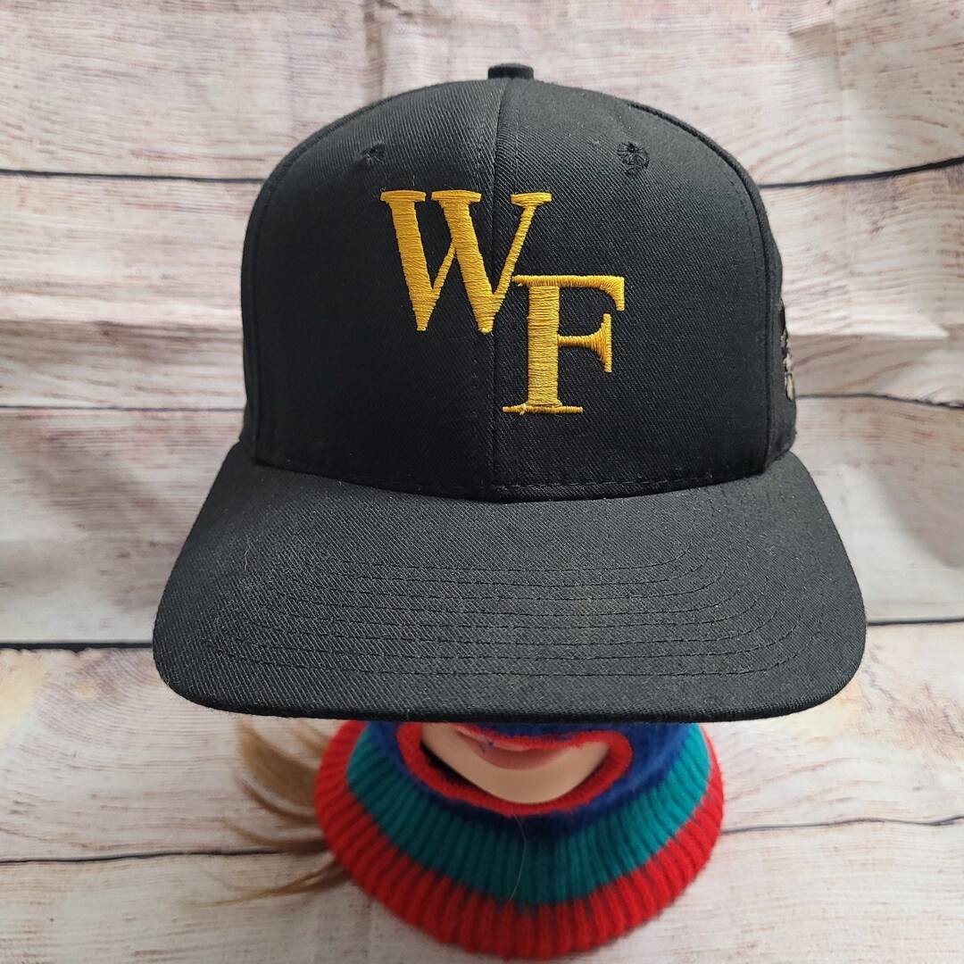 Vintage Wake Forest Deacons Fitted Cap 7 1/4 Made in Usa - Etsy