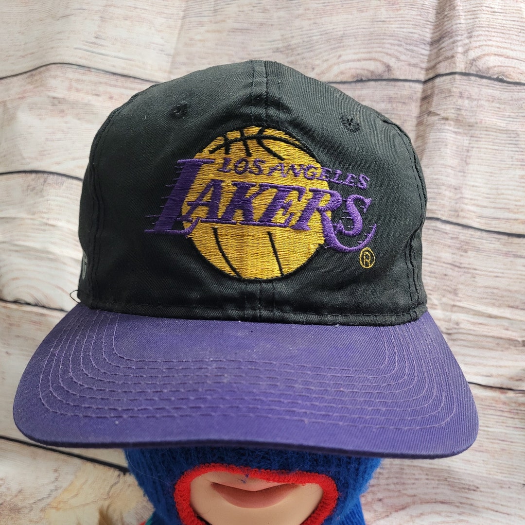 Vintage Los Angeles Lakers Snapback Hat G Cap Grossman - Etsy