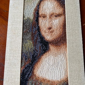 Finished Completed Cross Stitch Embroidery Gift Embroidered Picture ...
