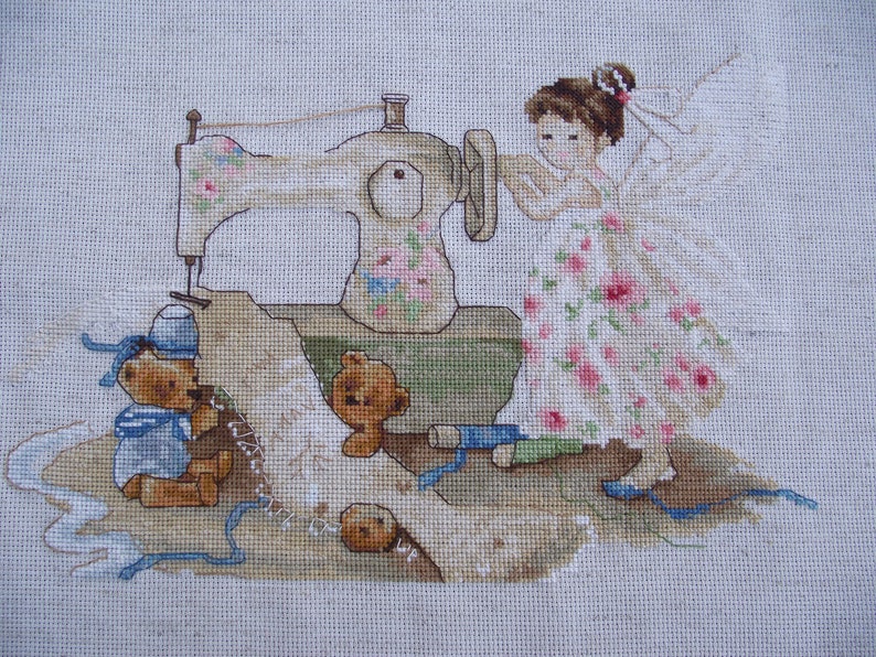 New Finished Completed Cross Stitch Embroidery Gift - Etsy